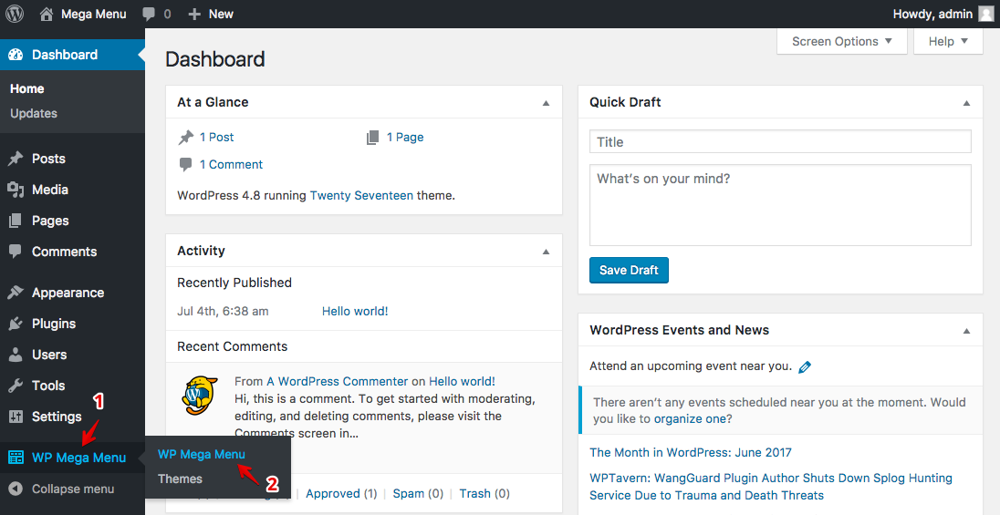 How to create a mega menu on WordPress? – Themeum