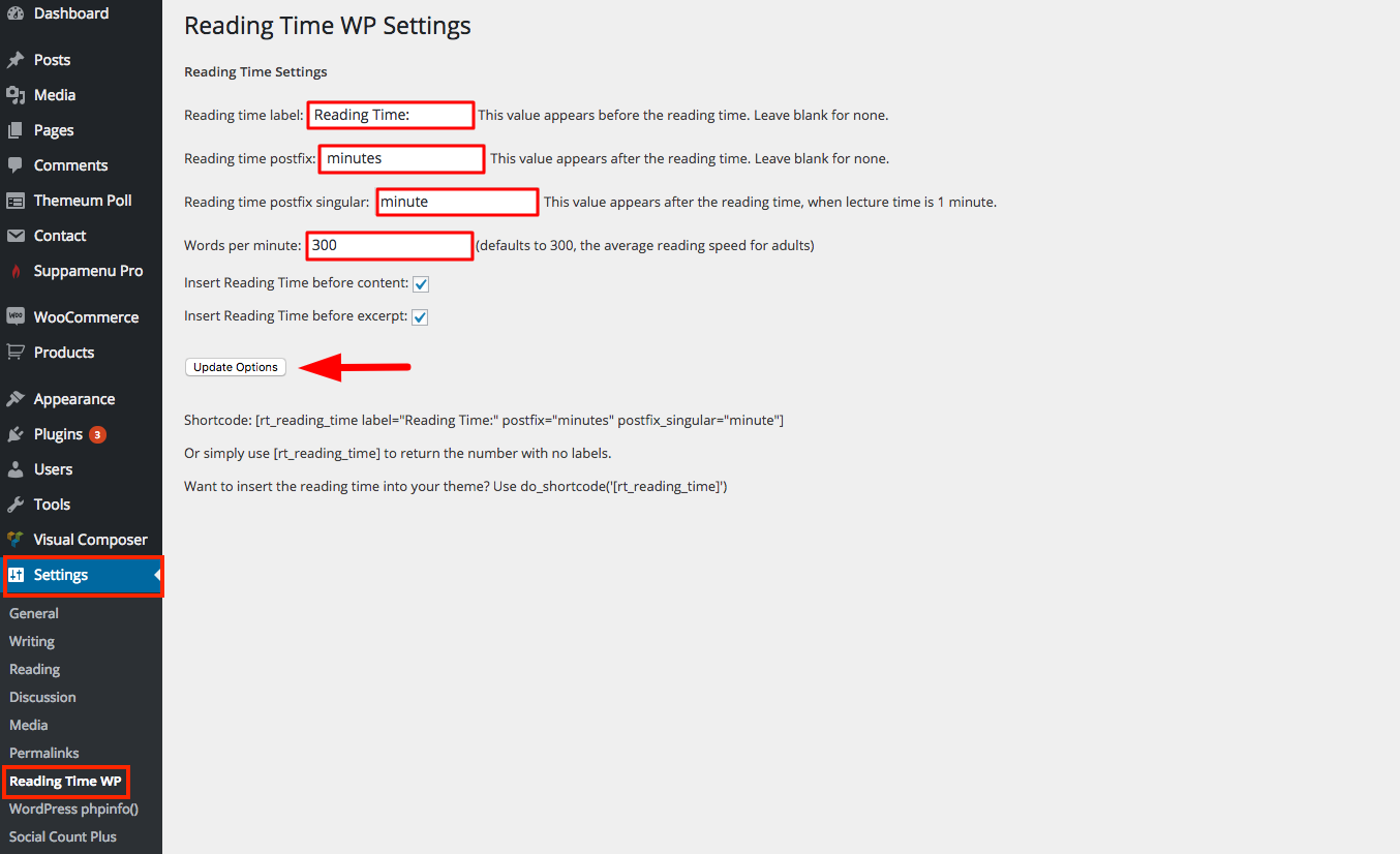 How To Show Estimated Reading Time On Wordpress Blog Posts Like Medium Themeum 7743