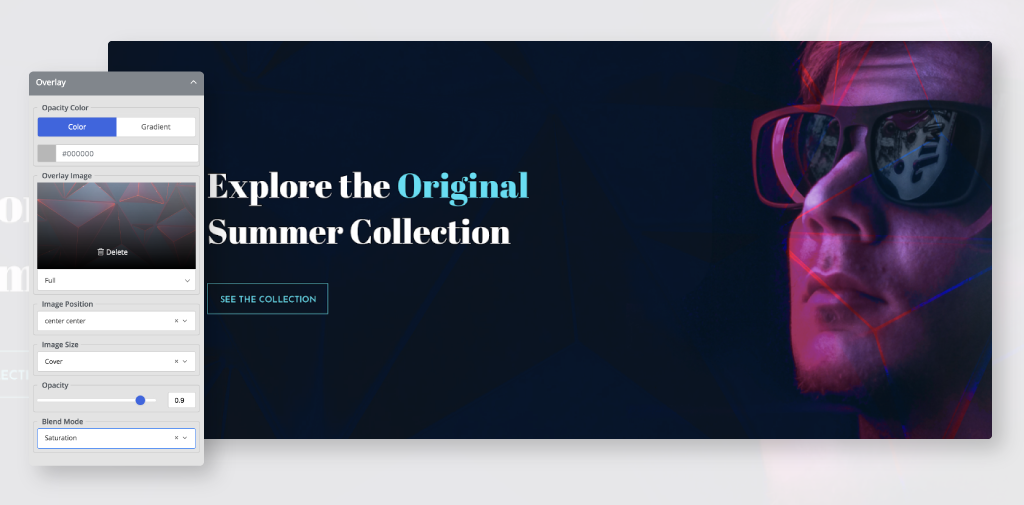 Blend modes in WP Page Builder to make your images lit! – Themeum