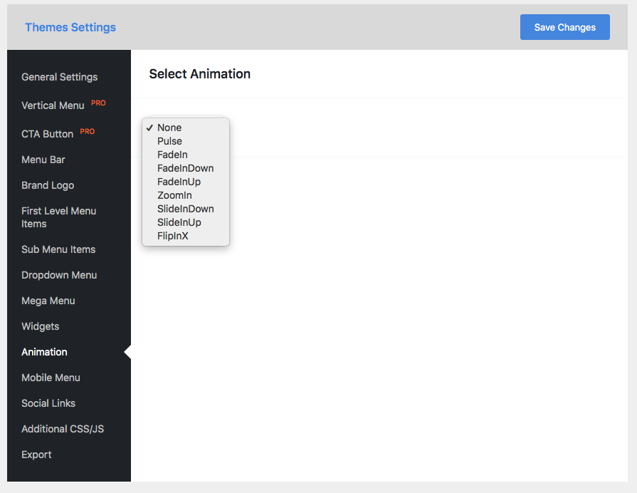 Add WordPress Menu Animation in 3 Easy Steps! - Themeum